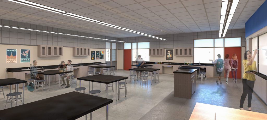 Projects: James Rutter Middle School Science Building