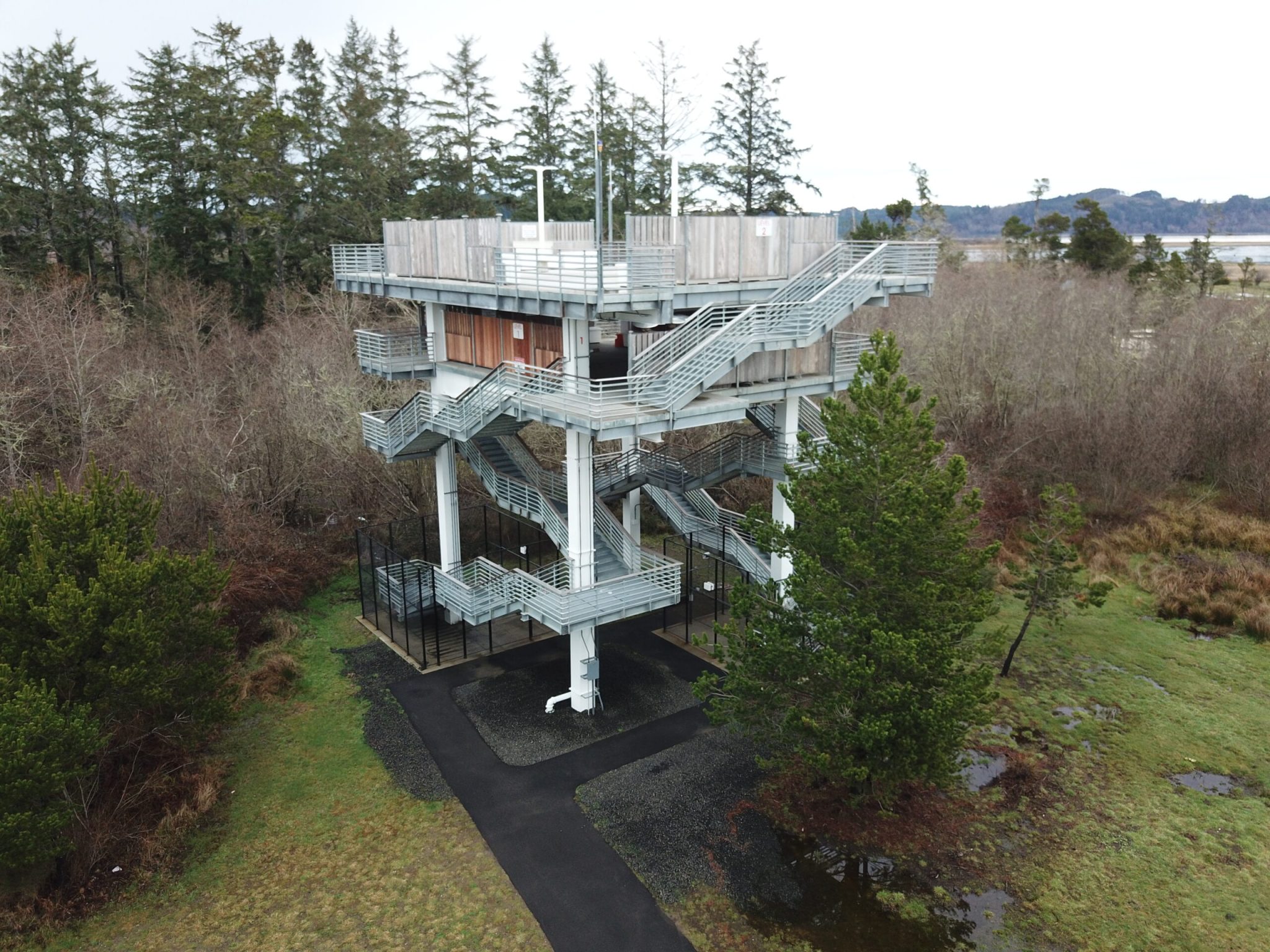 New Design of Indian Tribe Tsunami Evacuation Tower
