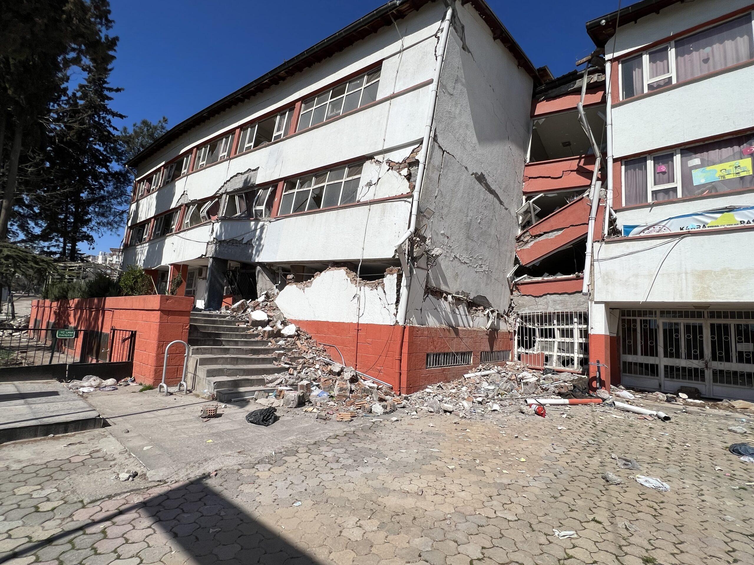 Examining Schools and Hospitals in Turkoglu and Kahramanmaraş, Turkey